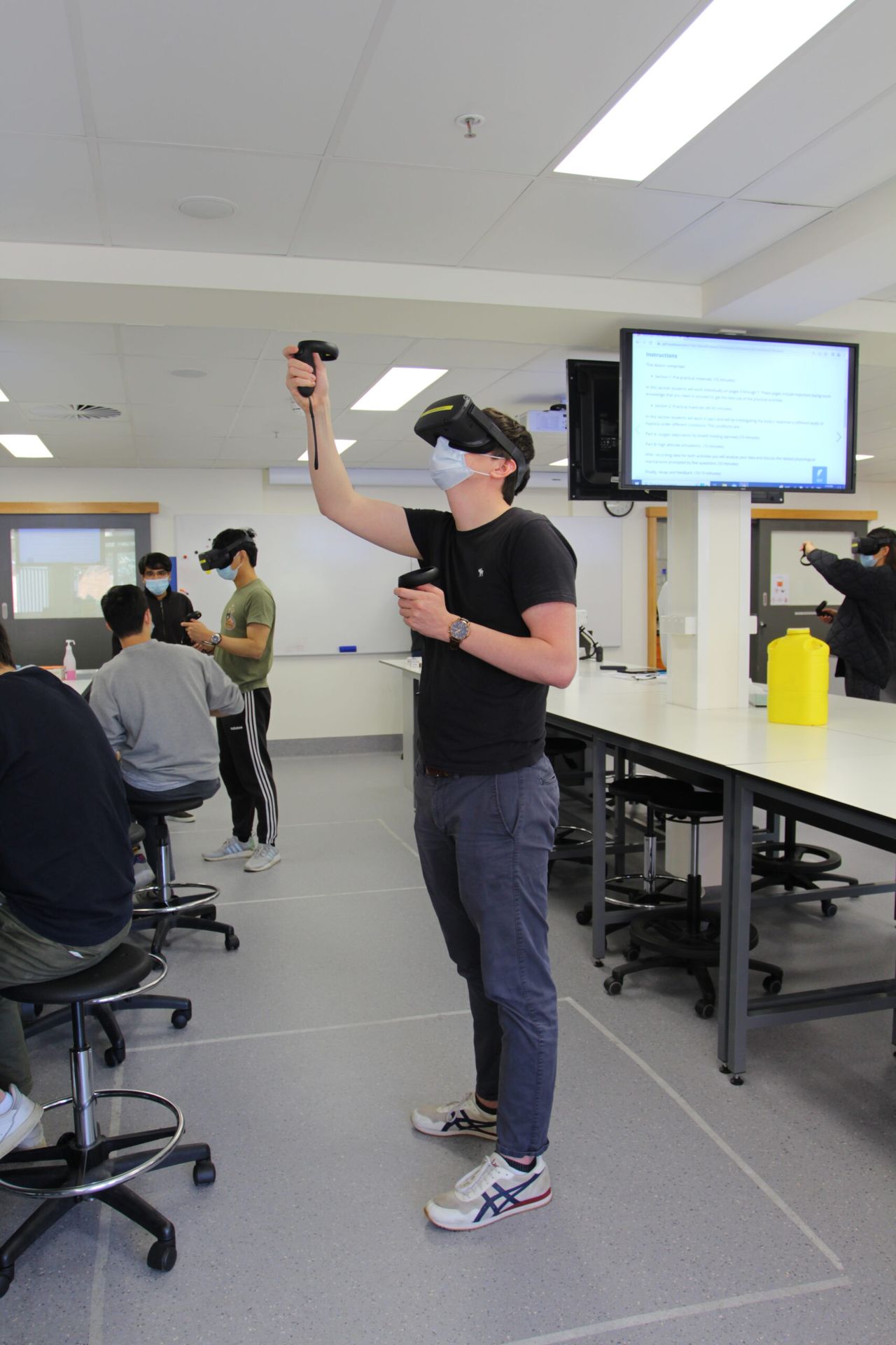 Hypoxia virtual reality simulation – TELT @ SMP