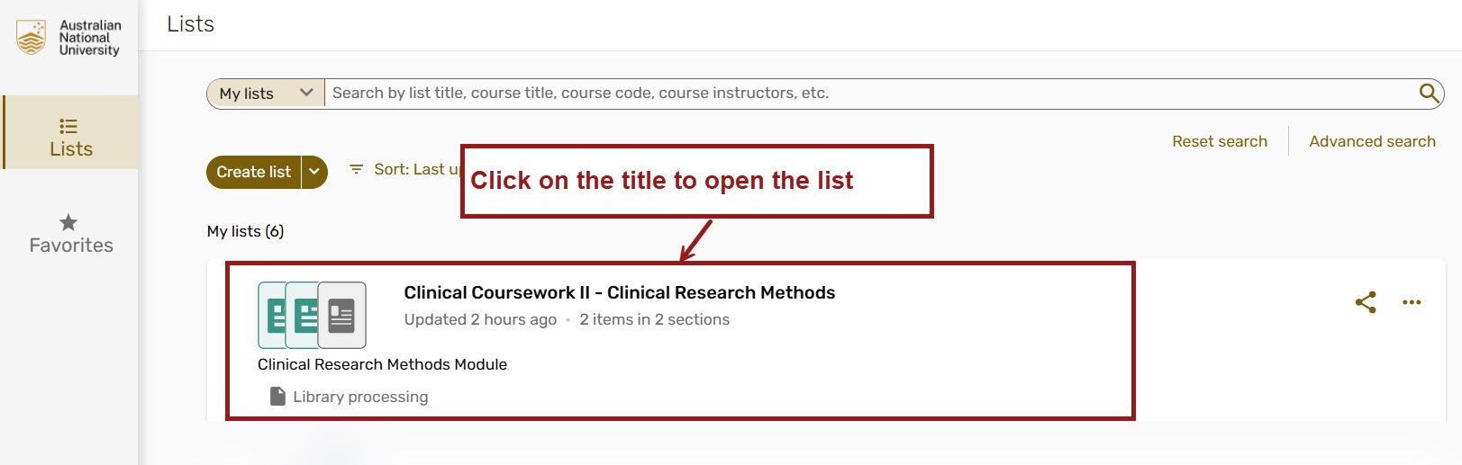 Leganto – Reading list in Canvas – TELT @ SMP